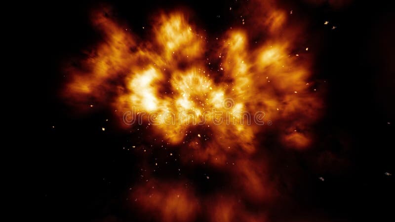 Explosion Fire Abstract Background Texture Stock Illustration ...