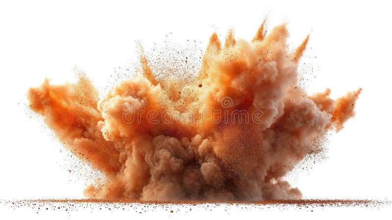 Explosion Fire and Flames Isolated on White, Transparent Stock ...