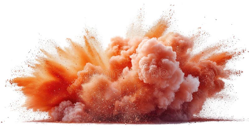 Explosion Fire and Flames Isolated on White, Transparent Stock ...