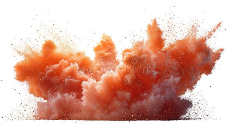 Explosion Fire and Flames Isolated on White, Transparent Stock ...