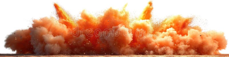 Explosion Fire and Flames Isolated on White, Transparent Stock ...