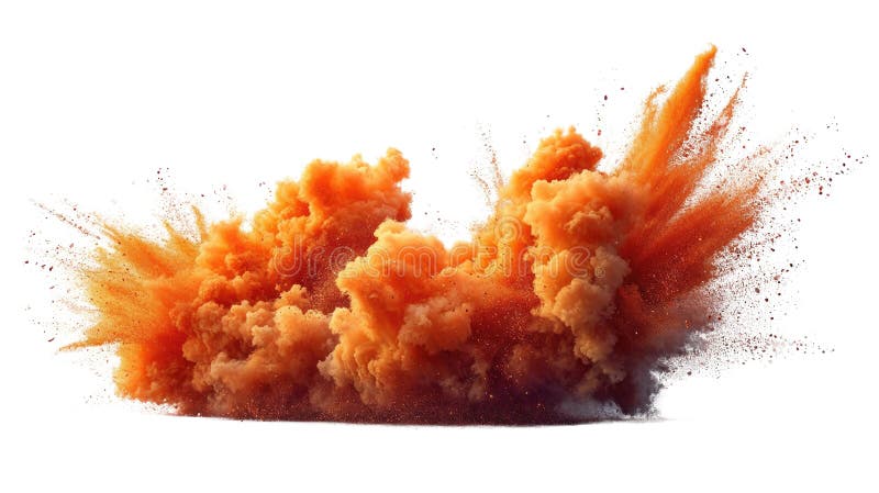 Explosion Fire and Flames Isolated on White, Transparent Stock ...