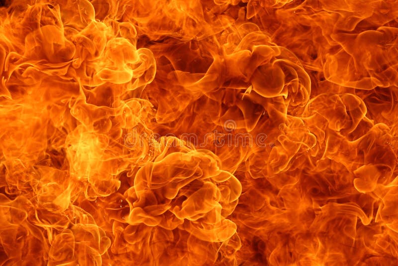 The Explosion of Fire at Full Frame Stock Image - Image of full ...