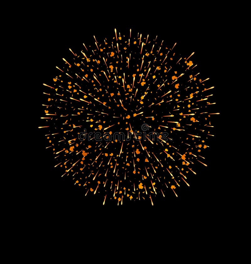 Explosion Fireworks Powerful Bright Space Dust Stock Vector ...