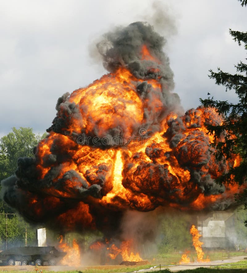 Explosion flame stock photo. Image of explosion, fire - 13457452