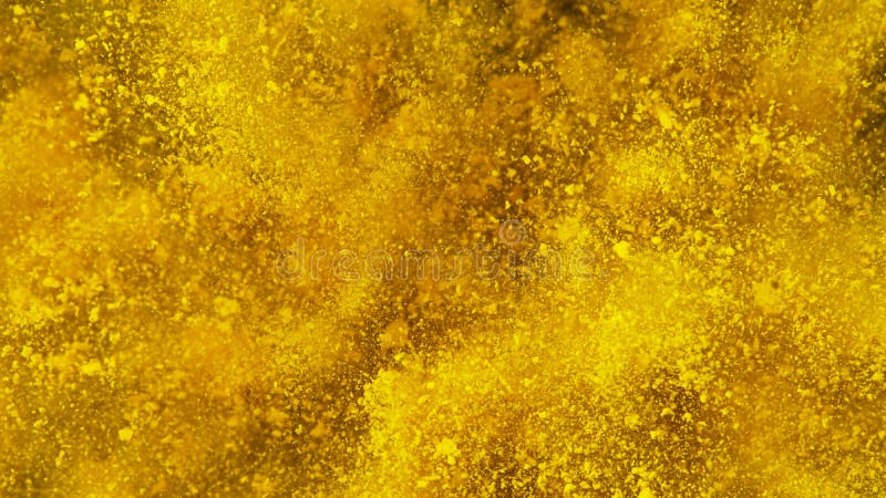 Explosion of golden powder stock image. Image of cosmos - 151521337