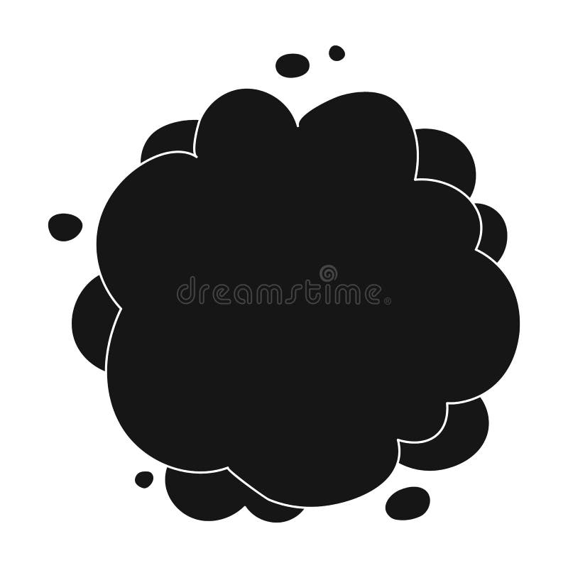 Explosion Icon in Black Style Isolated on White Background. Explosions ...