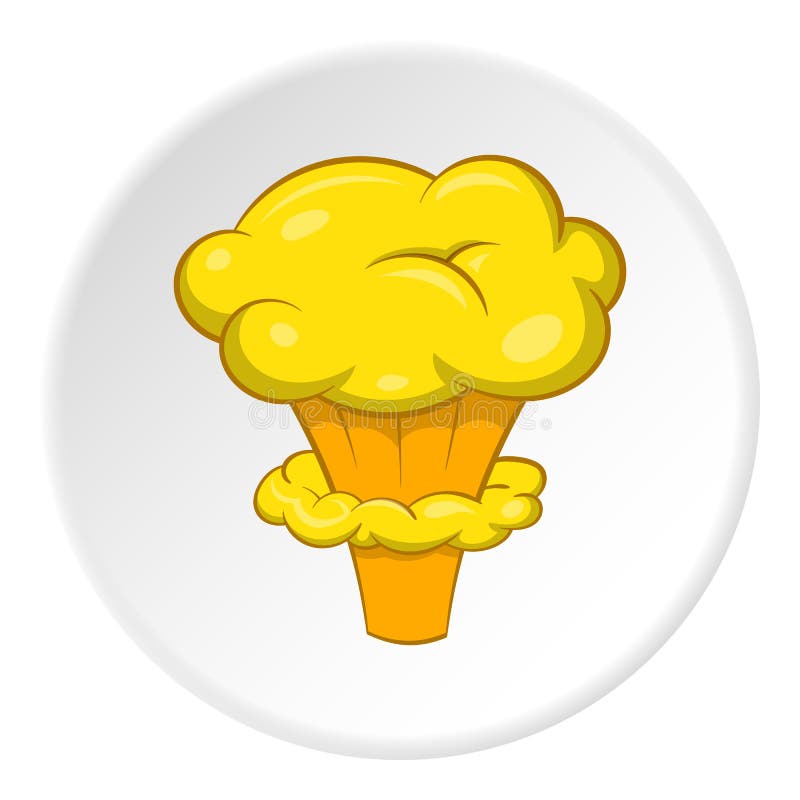 Explosion Icon, Cartoon Style Stock Vector - Illustration of material ...