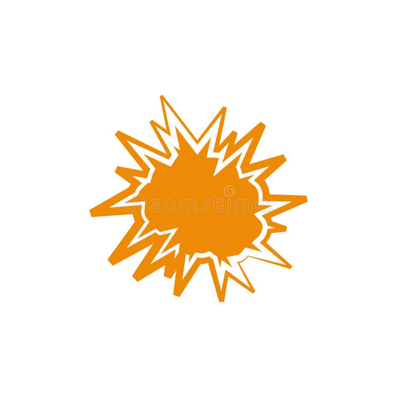 Explosion Icon Design Template Vector Isolated Stock Vector ...