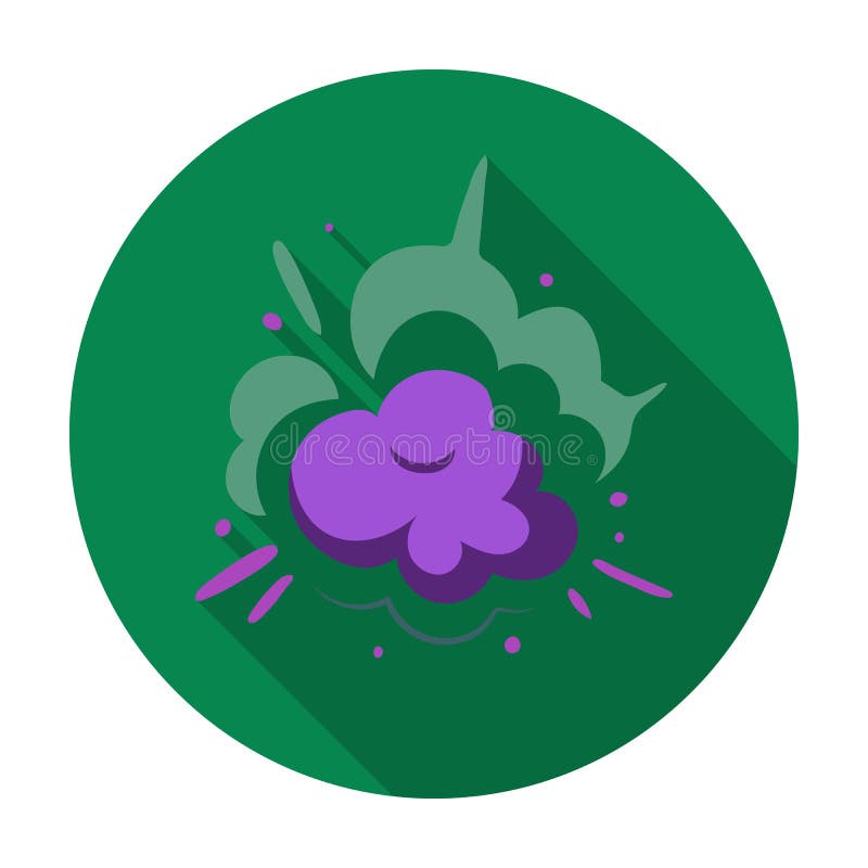 Explosion Icon in Black Style Isolated on White Background. Explosions ...