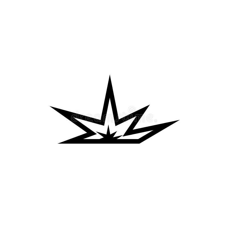 Explosion Icon Vector Sign and Symbol Isolated on White Background ...