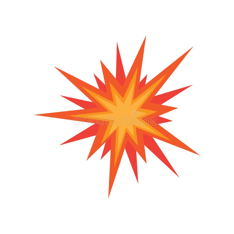 Explosion Illustration Vector Stock Vector - Illustration of bubble ...