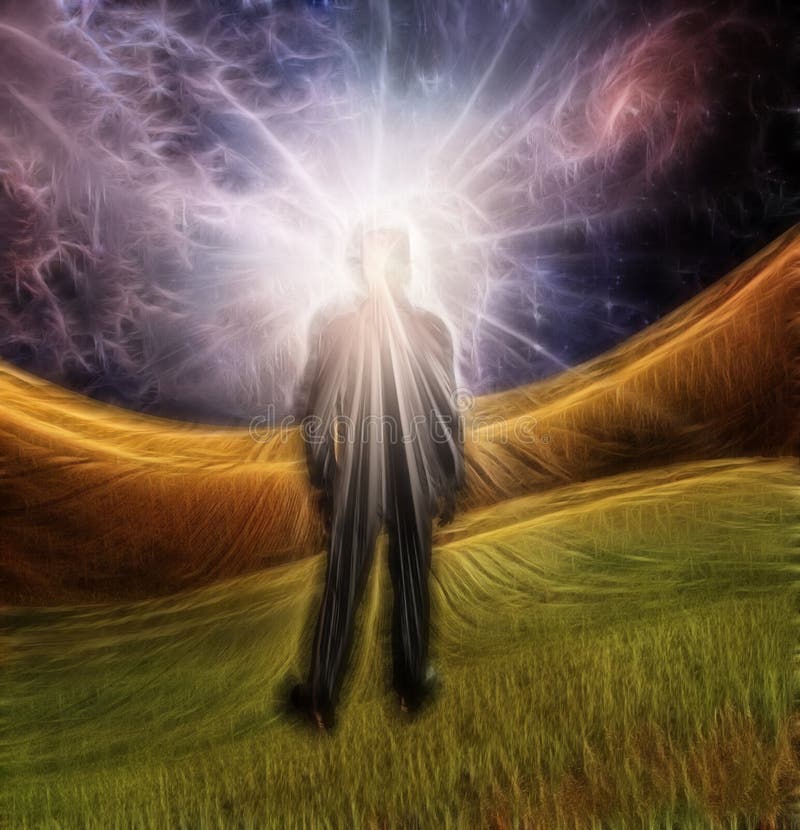 Explosion of imagination stock illustration. Illustration of energy ...