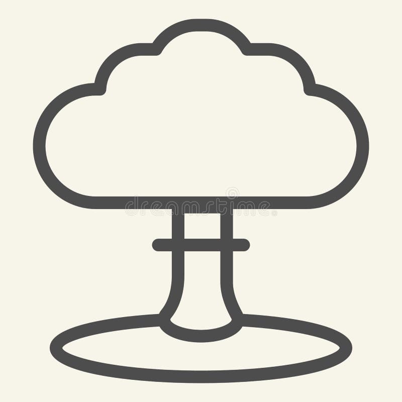 Explosion Line and Glyph Icon. Boom Vector Illustration Isolated on ...