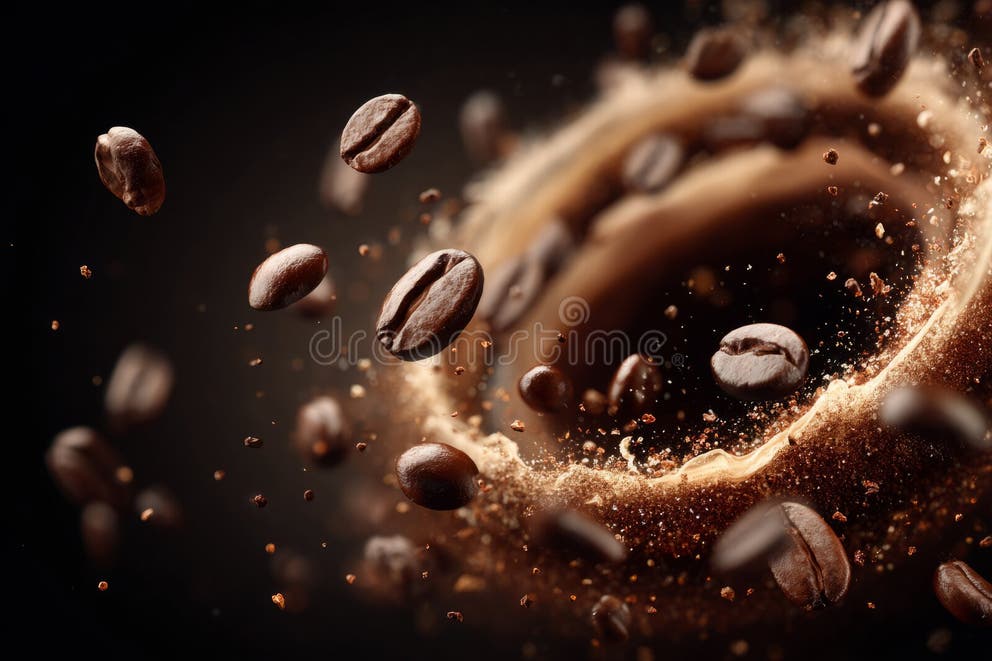 Explosion Loop with Dynamic Beans and Drifting Grounds in Motion Stock ...