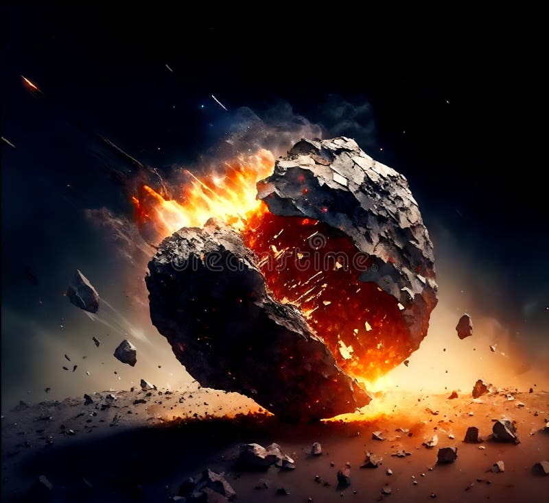 The Explosion of a Meteorite Near the Earth, Created with the Help of ...