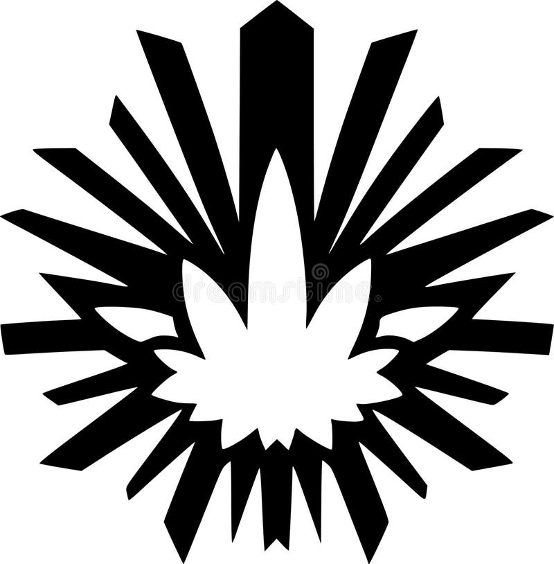 Explosion - Minimalist and Flat Logo - Vector Illustration Stock Vector ...