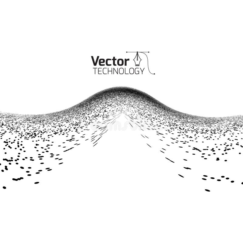 Explosion Particles, Science Stock Illustration - Illustration of black ...