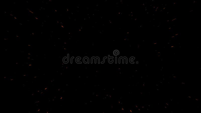 Explosion Particles Sparkles on Black Background. Explosion Particles ...