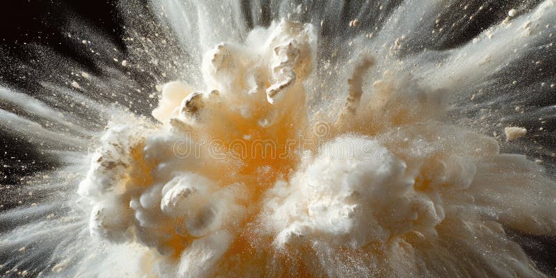 Explosion of a Popcorn Kernel Stock Photo - Image of fine, magnified ...