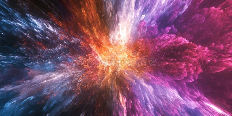 Explosion of Radiant Colors in a Marble-like Texture, Seamlessly ...