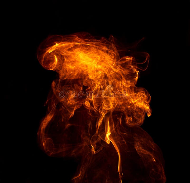 Poisonous Red Chemical Fumes. Stock Photo - Image of backgrounds ...