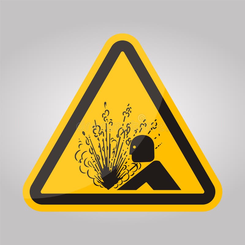 Explosion Release of Pressure Symbol Sign, Vector Illustration, Isolate ...