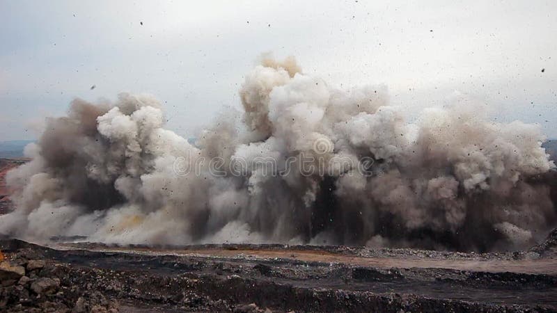 Explosion of Rock in Coal Mining Quarry Stock Video - Video of ... Explosion of Rock in Coal Mining Quarry Stock Video - Video of ...