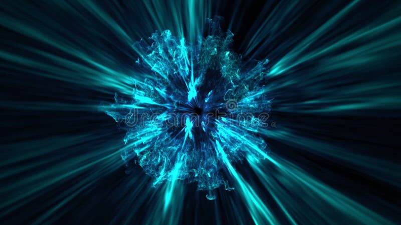 Explosion Shockwave Effect and Divergent Wave Isolated on Black ...