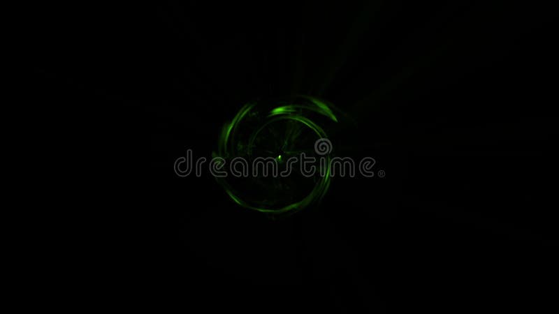 Explosion Shockwave Effect and Divergent Wave Isolated on Black ...