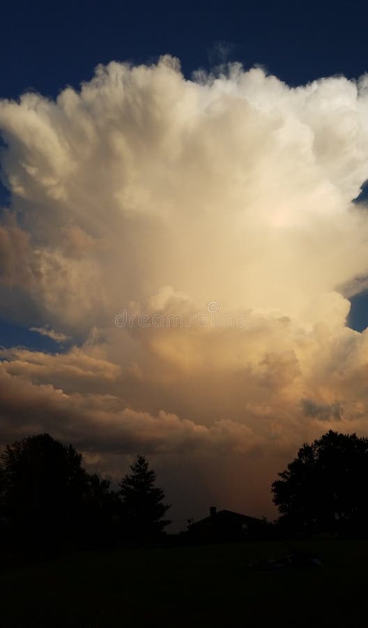 Explosion in the Sky stock photo. Image of clouds, explosion - 164140954