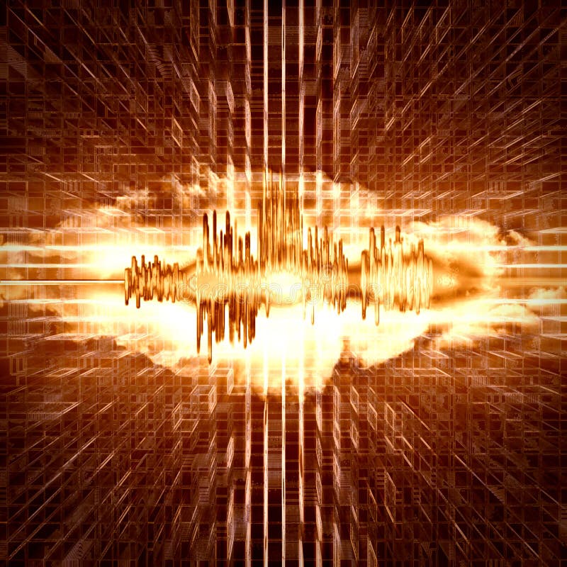 Cool Sound Waves Fire Stock Illustrations – 16 Cool Sound Waves Fire ...