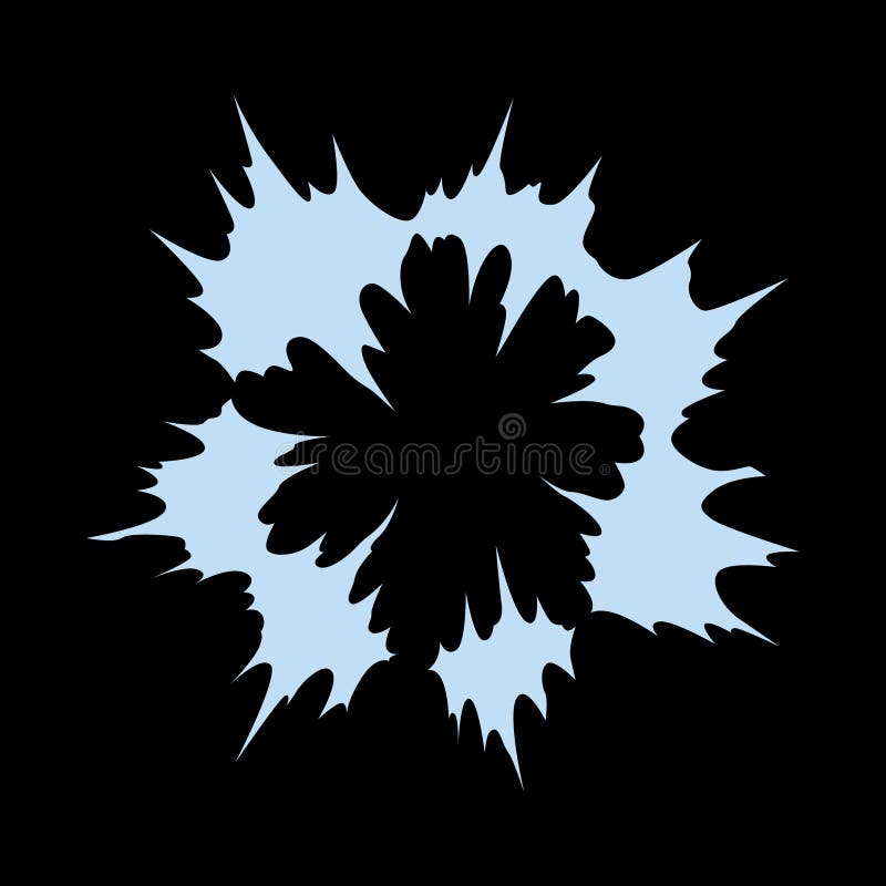 Vector Comic Book Explosion Elements Stock Vector - Illustration of ...