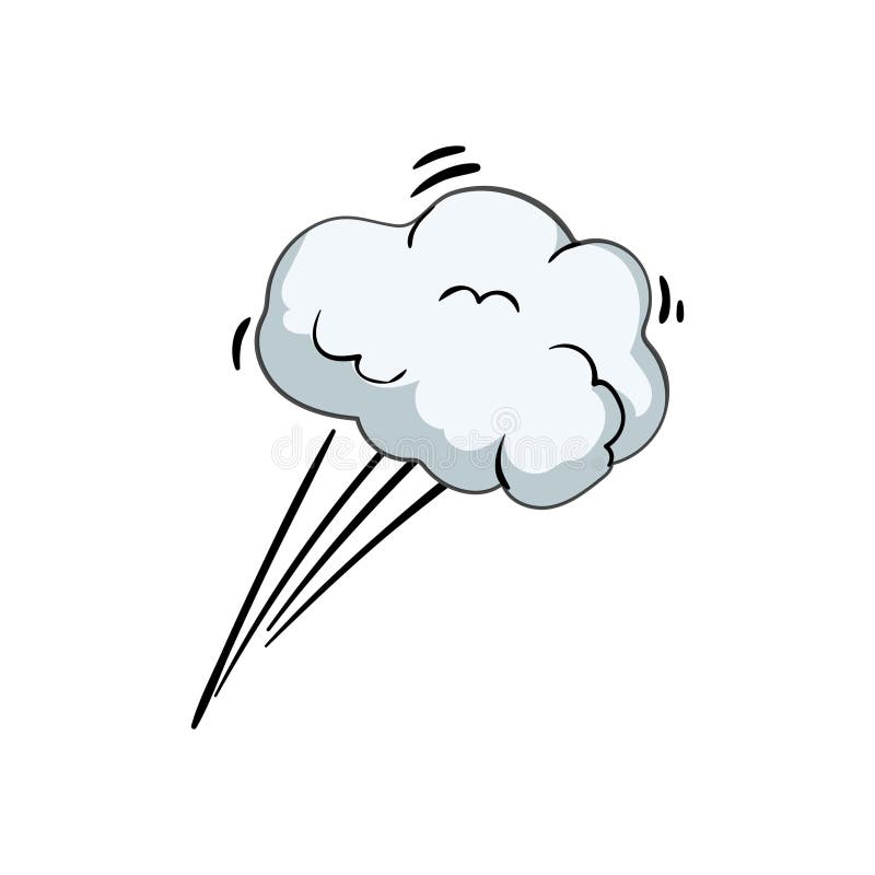 Explosion Speed Comic Cartoon Vector Illustration Stock Vector ...