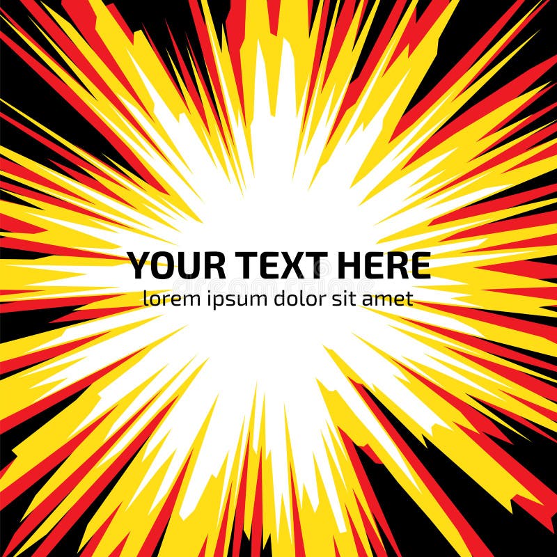 Explosion speed background stock illustration. Illustration of curl ...