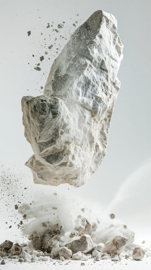 Explosion of stone stock image. Image of background - 307231267