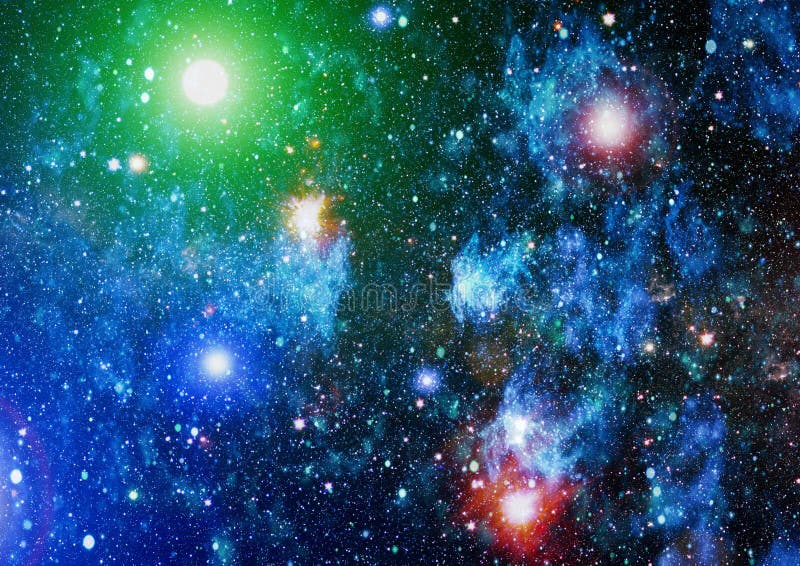 Colorful Deep Space. Universe Concept Background. Elements of this ...