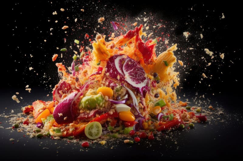Food Explodes Stock Illustrations – 1,585 Food Explodes Stock ...