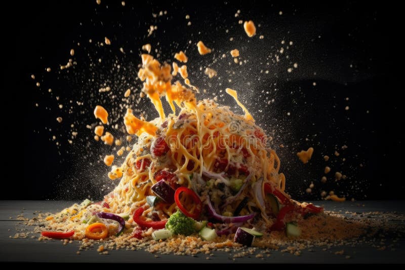 Food Explodes Stock Illustrations – 1,585 Food Explodes Stock ...
