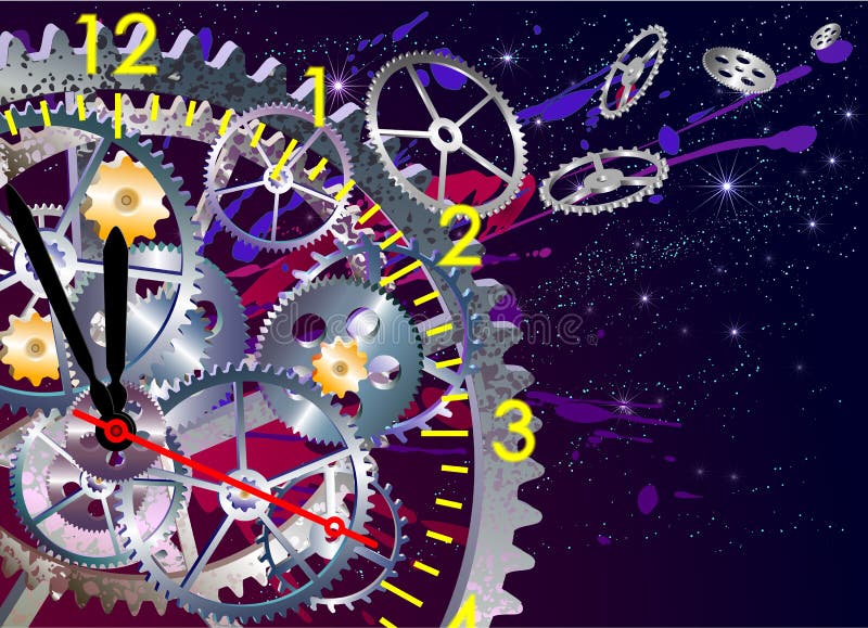 Explosion stock vector. Illustration of gears, clip, space - 30836124