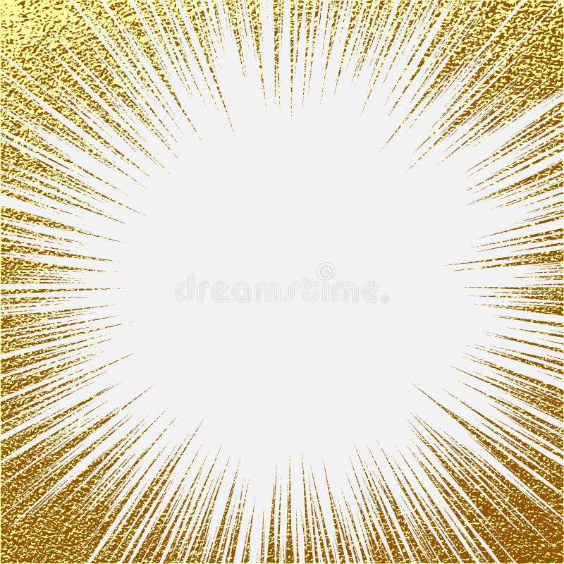 Explosion Vector Illustration. Sun Ray or Star Burst Element with ...