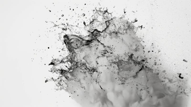 Explosion in water stock photo. Image of background - 307001214