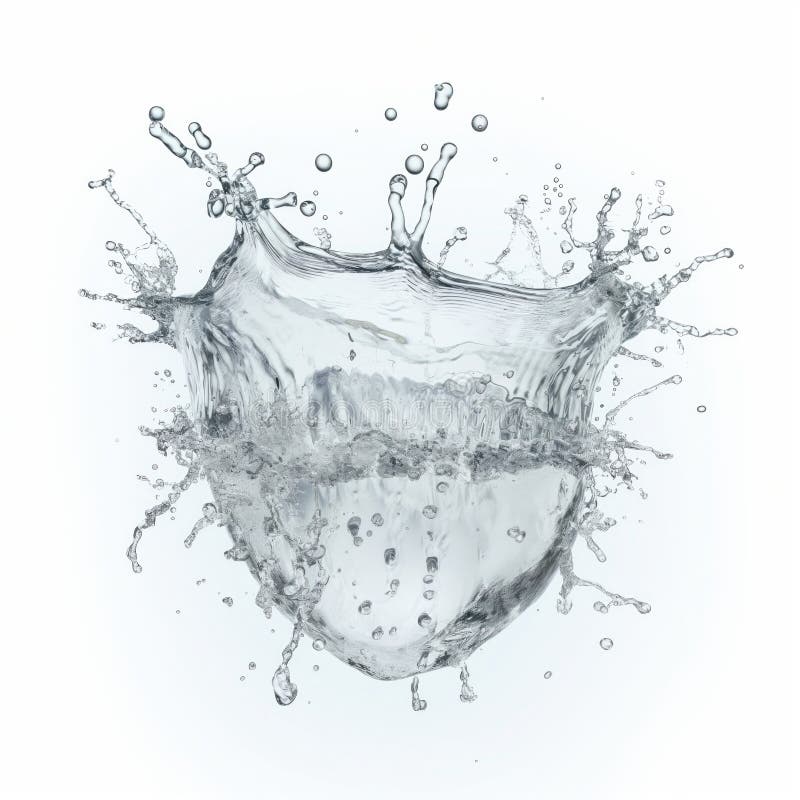 Explosion in water stock illustration. Illustration of color - 307117437