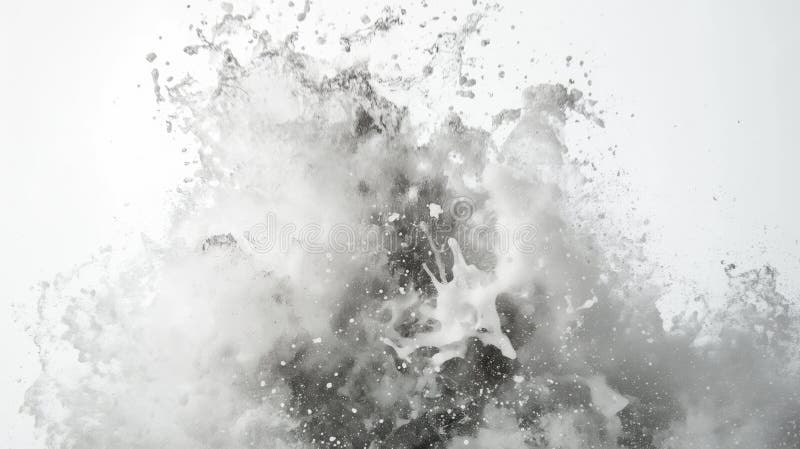 Explosion in water stock photo. Image of graphic, powder - 307000858