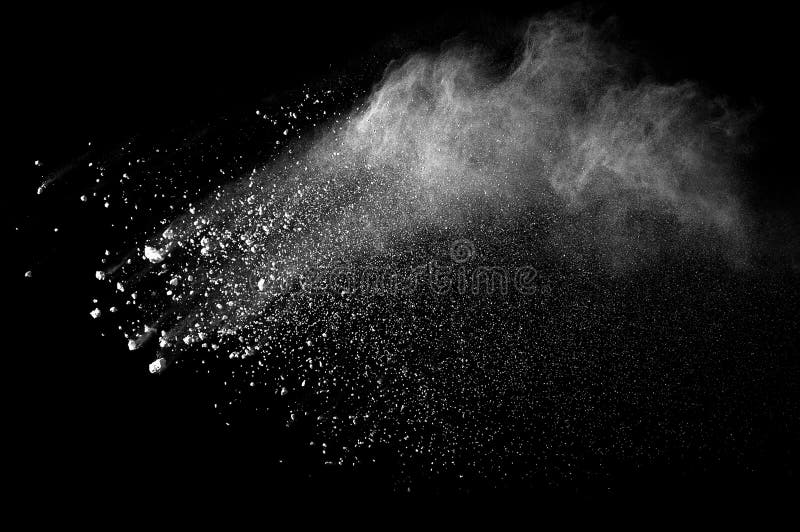 Distributed powder stock photo. Image of abstract, burst - 97036118