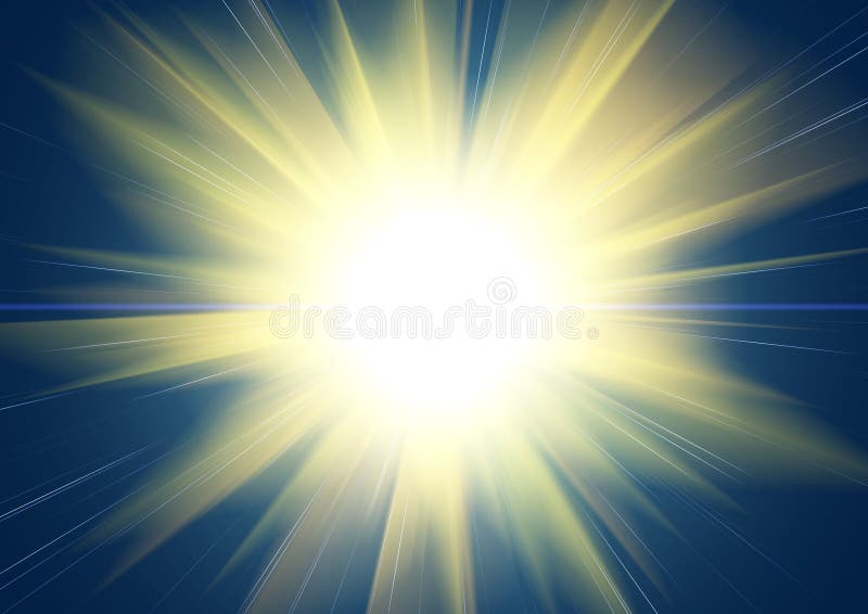 Explosion yellow stock illustration. Illustration of science - 7965378