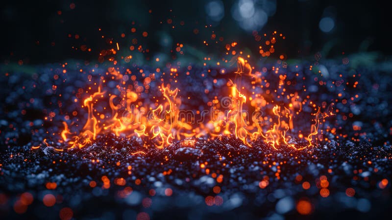 Explosions and Flame, Breaking on the Battlefield, Reflecting the ...