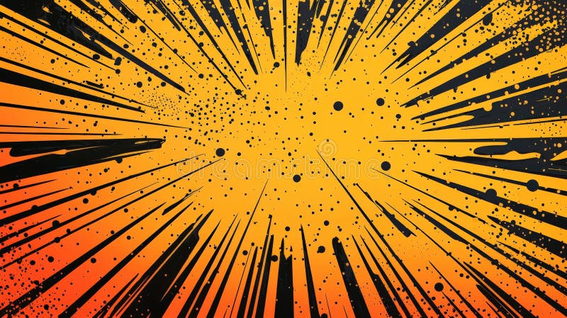 Explosive Abstract Background Stock Illustration - Illustration of ...