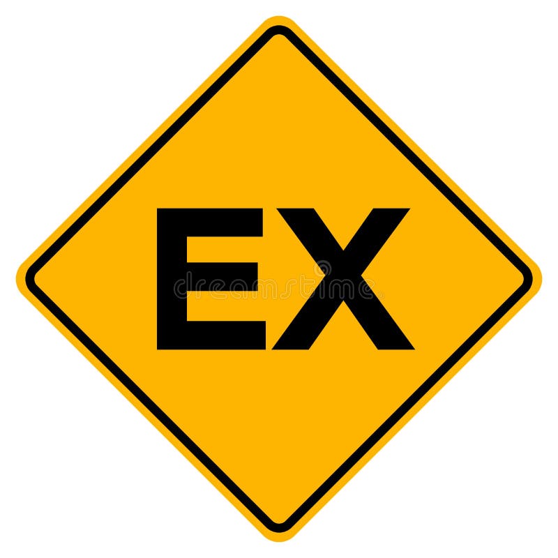 Explosive Atmosphere Area Zone Symbol Sign, Vector Illustration ...