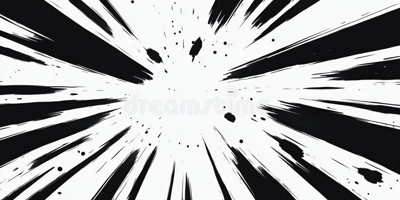 Black Comic Burst Stock Illustrations – 11,381 Black Comic Burst Stock ...